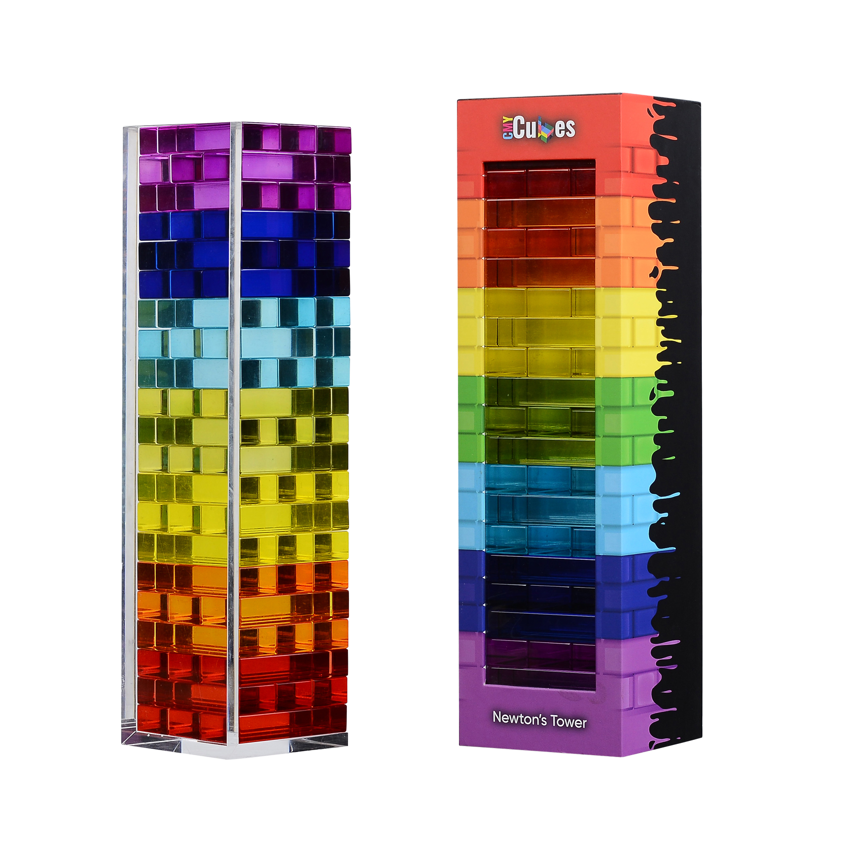 Newton's Tower – CMY Cubes